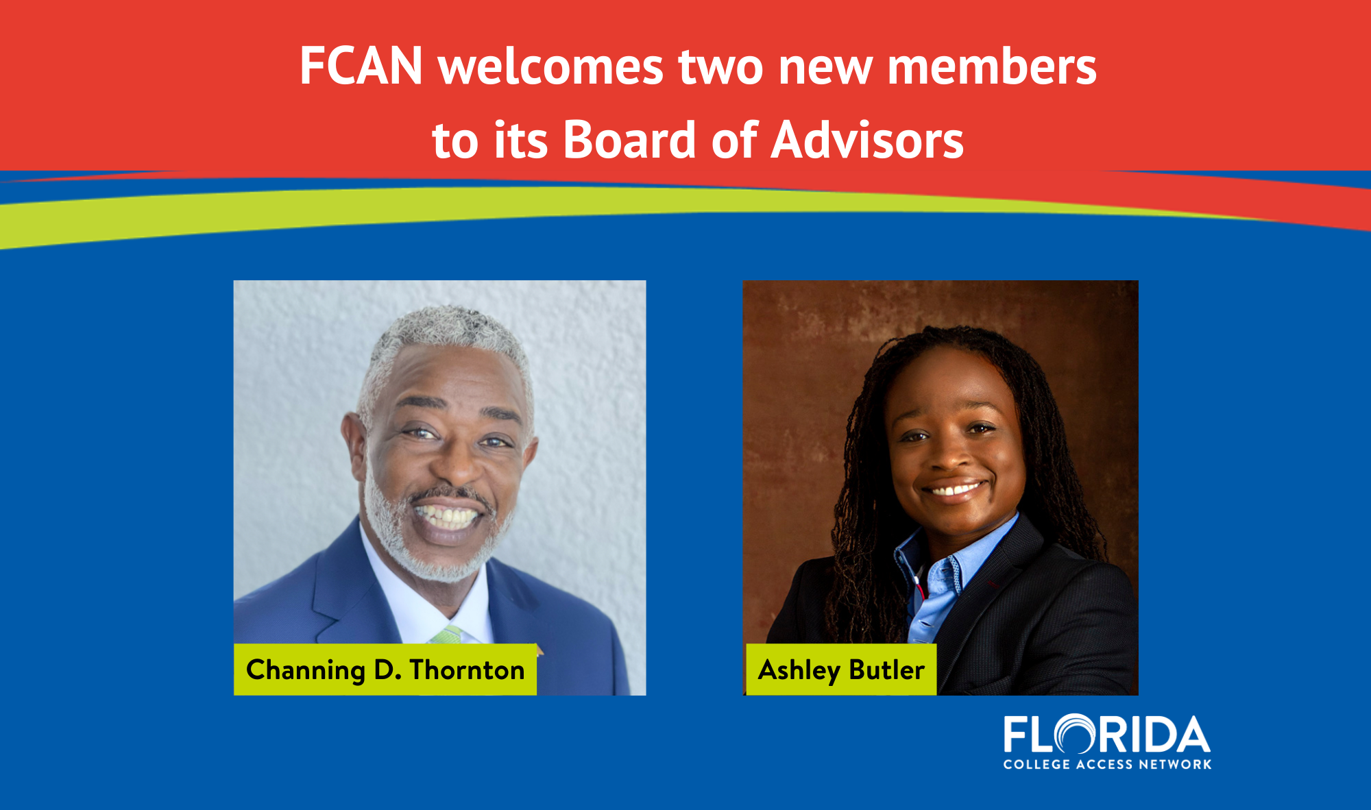FCAN welcomes Ashley Butler and Channing D. Thornton to its board of ...