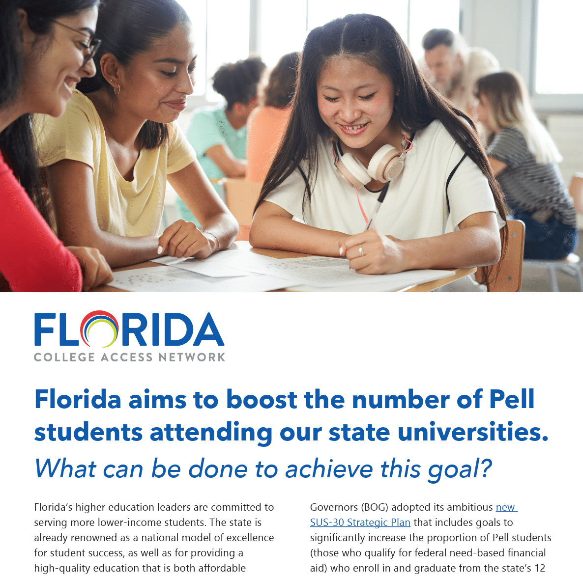 BRIEF — Pell Students Attending Florida State Universities - Florida ...